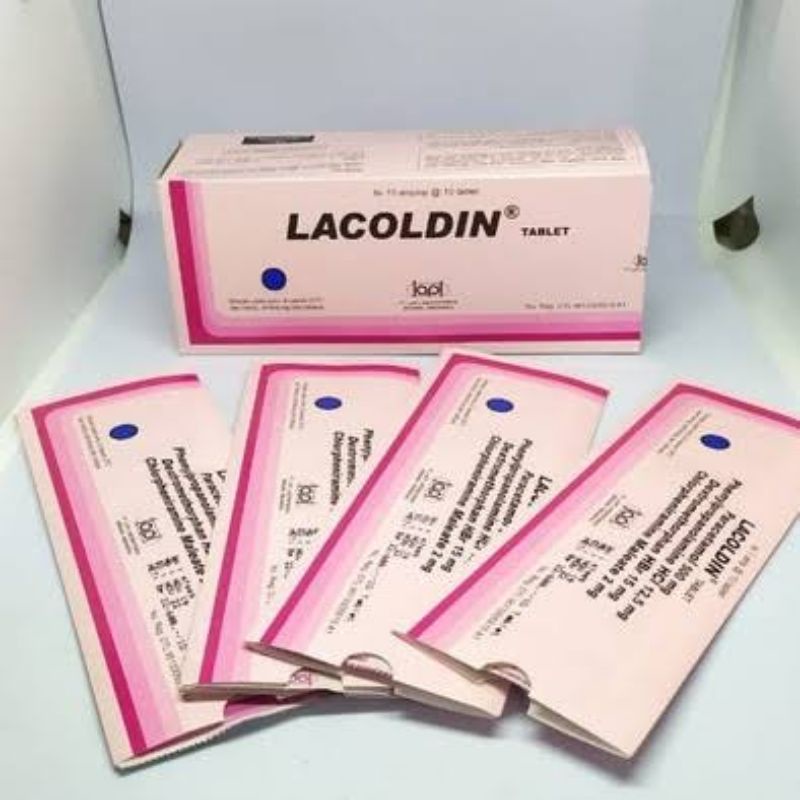 Jual LACOLDIN/Obat untuk batuk dan flu @ 1 strip | Shopee Indonesia