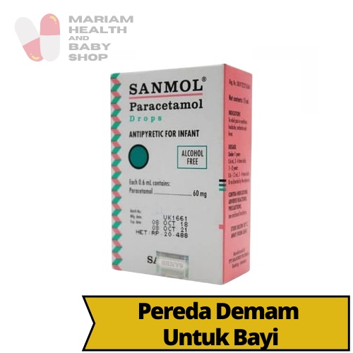 Jual Sanmol Drop 15 Ml | Obat Demam Anak Bayi | Paracetamol | Shopee ...