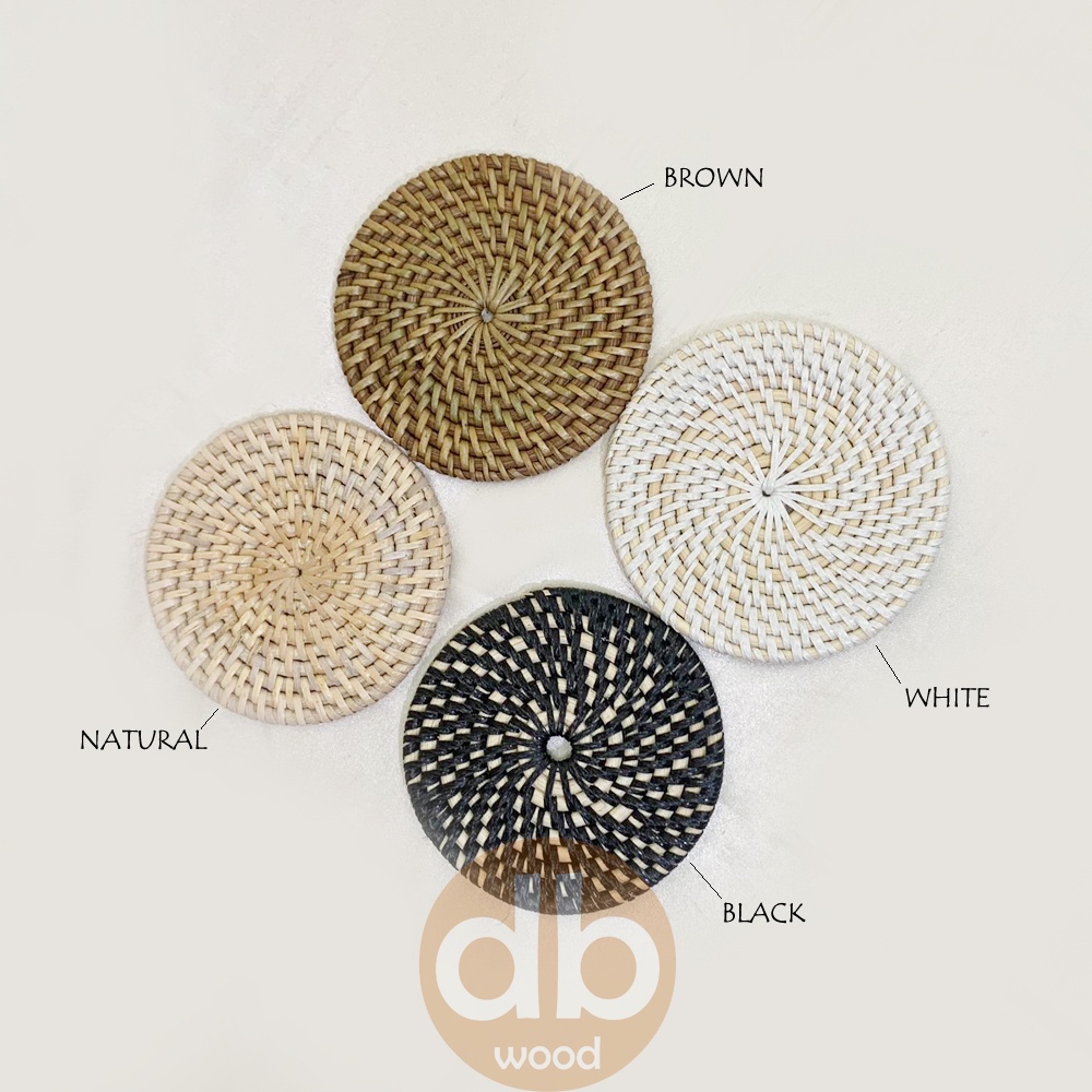 Jual Alas Piring Rotan | Tatakan Piring Rotan | Placemat Rotan | Shopee ...