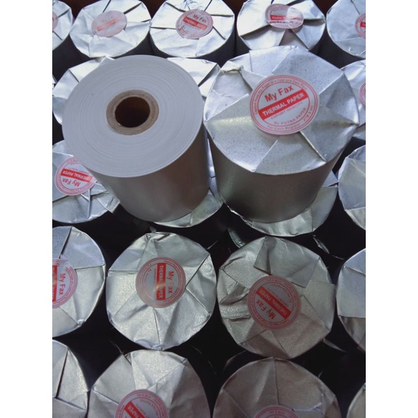 Jual Kertas kasir thermal paper roll ukuran 80x75mm | Shopee Indonesia