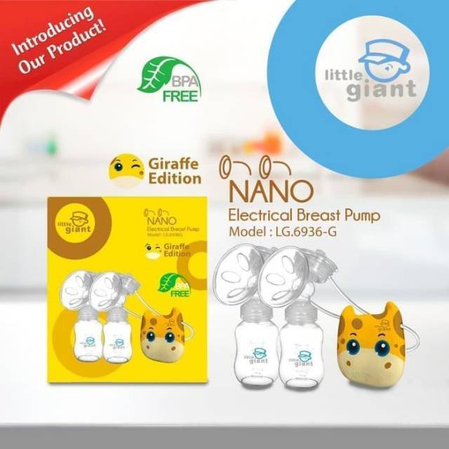 Jual Little Giant Breast Pump Nano Giraffe Edition | Shopee Indonesia