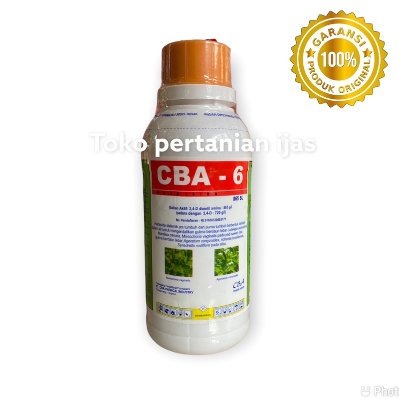 Jual HERBISIDA SELEKTIF CBA 6 865 SL 200ML | Shopee Indonesia