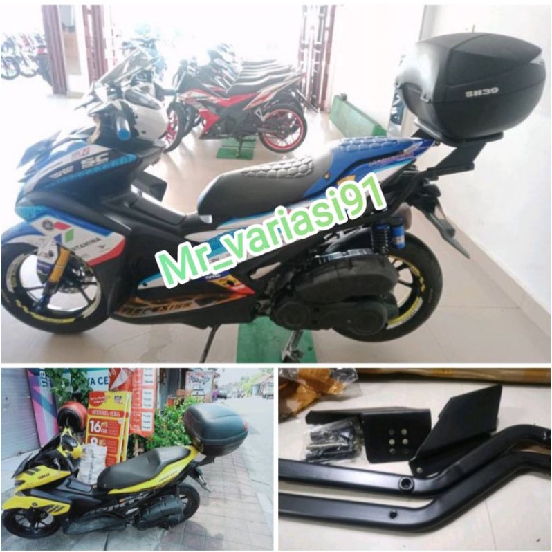 Jual Beket Topbok HRWR Yamaha Aerox 155cc, Breket HRWR Yamaha Aerox 155cc | Shopee Indonesia