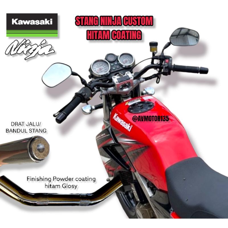 Jual Stang ninja SS stang ninja R stang ninja hitam stang kawasaki ...