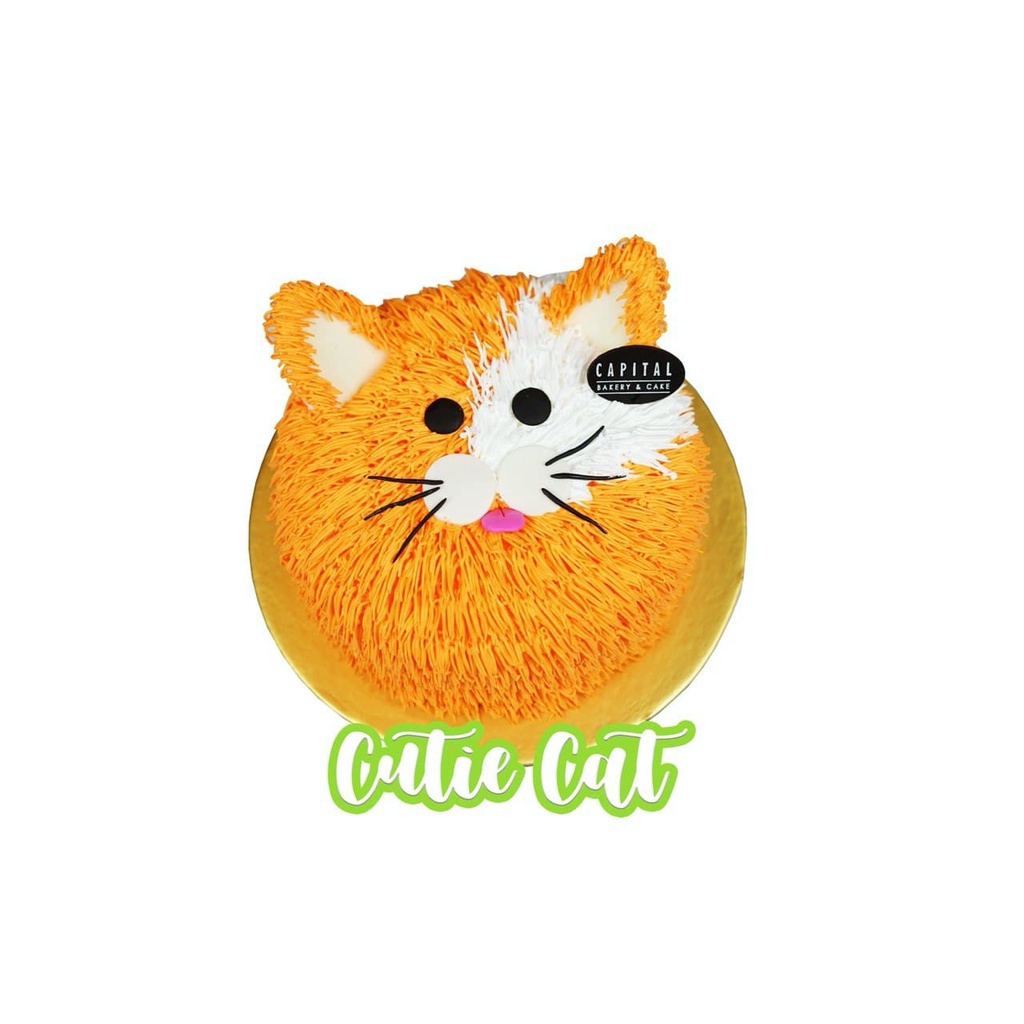 Jual Animal Cake/Cake Hewan/Kue Ultah Anak/Cake Karakter/Cake Kucing ...