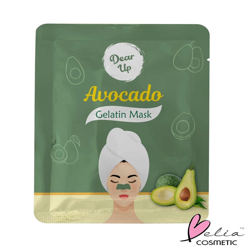 Jual BELIA DEAR UP Gelatin Mask 5 gram | Masker Komedo | Pembersih ...