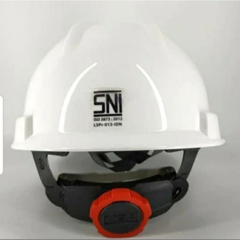 Jual Helm proyek MSA SNI + fastrack sarang putar Putih, biru, merah ...