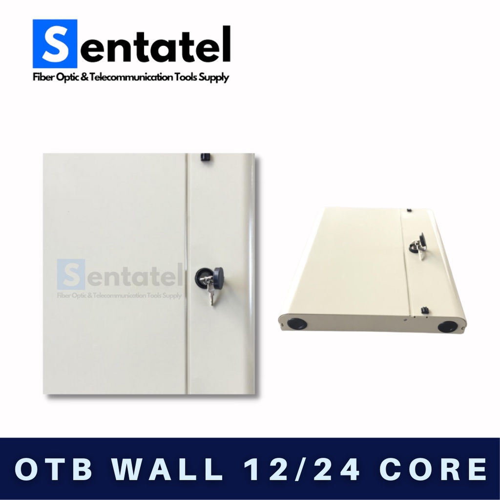 Jual Optical Termination Box Wall OTB Wall 12 Core Lengkap SC UPC ...