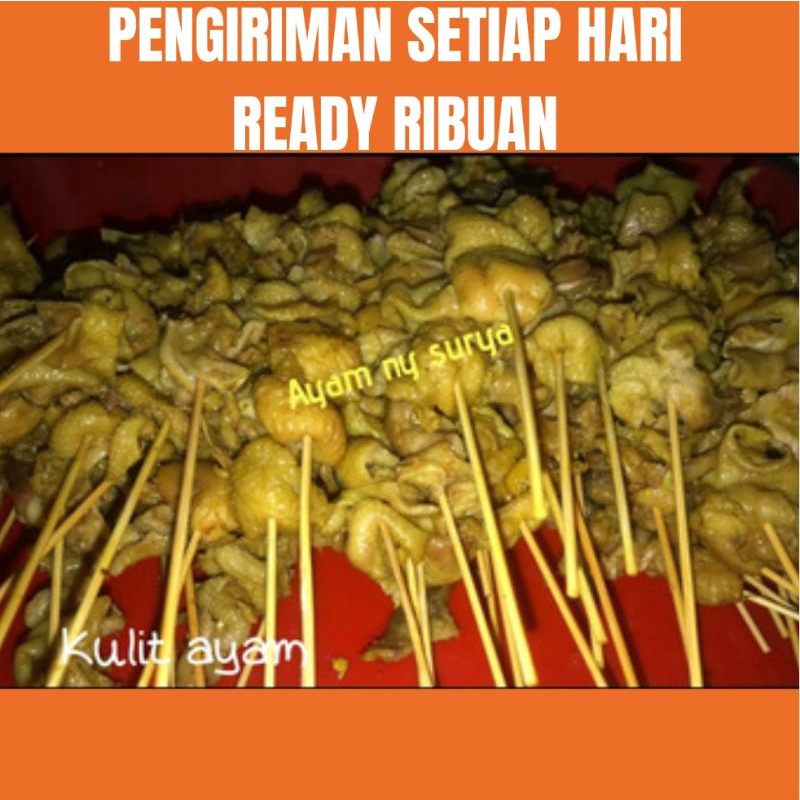Jual Sate kulit bumbu kuning | Shopee Indonesia
