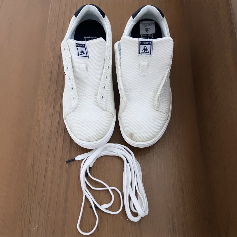 Jual PRELOVED SEPATU LE COQ SPORTIF / SEPATU LARI LE COQ | Shopee Indonesia