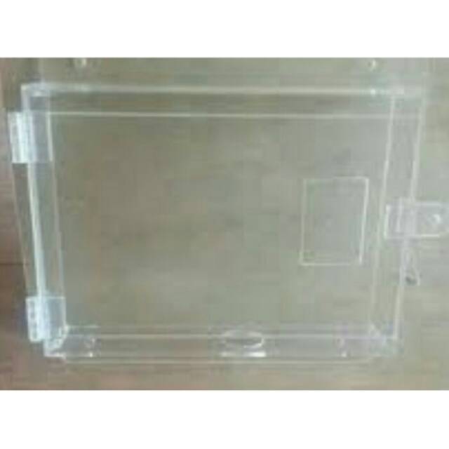 Jual Safety box absen/Tempat keamanan /pelindung mesin absen/acrelic ...