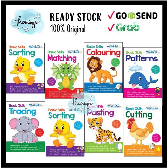 Jual Workbook Basic Skills Matching Sorting Patterns Tracing Exercise ...