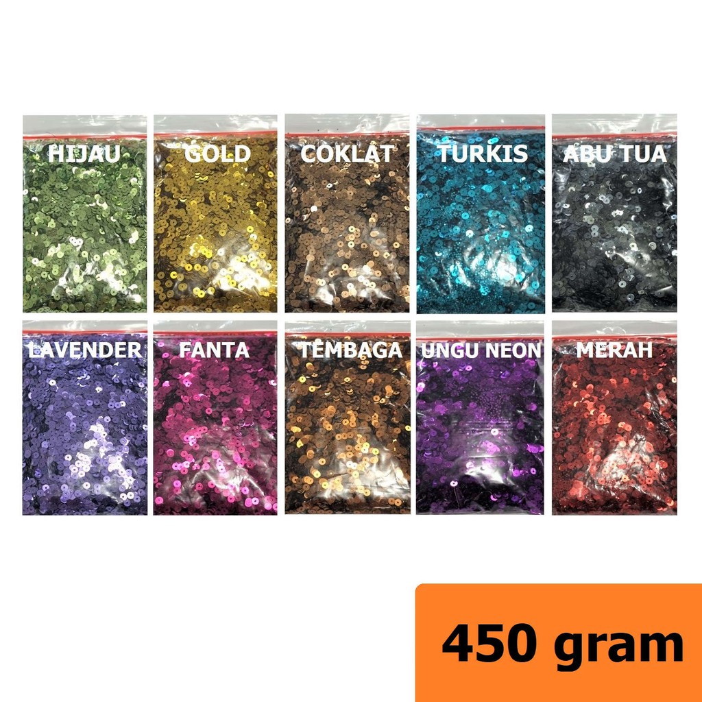 Jual Payet Manik Ramboci Piring Flat 4 mm @450 gram | Shopee Indonesia