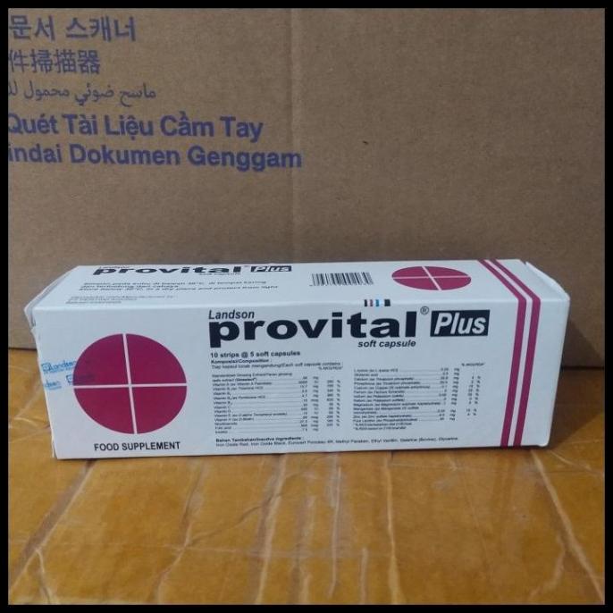 Jual Provital Plus Box 50 Kapsul Best Quality | Shopee Indonesia