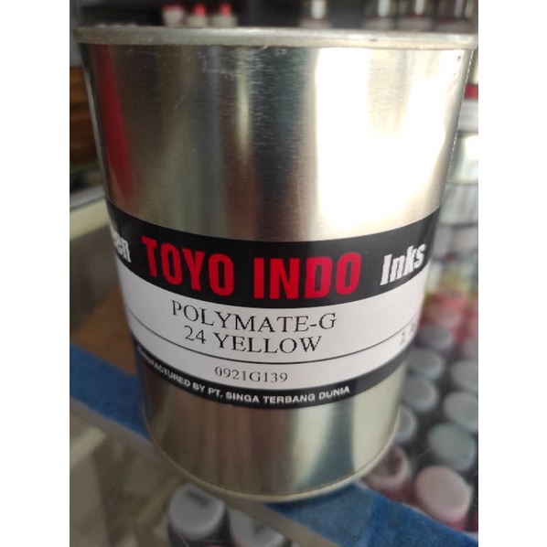 Jual Tinta Toyo Polymate G | tinta sablon plastik 1kg | Shopee Indonesia
