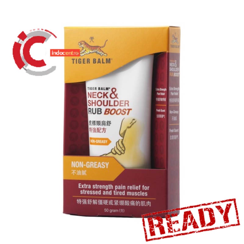 Jual TIGER BALM NECK & SHOULDER RUB BOOST 50 G | Shopee Indonesia