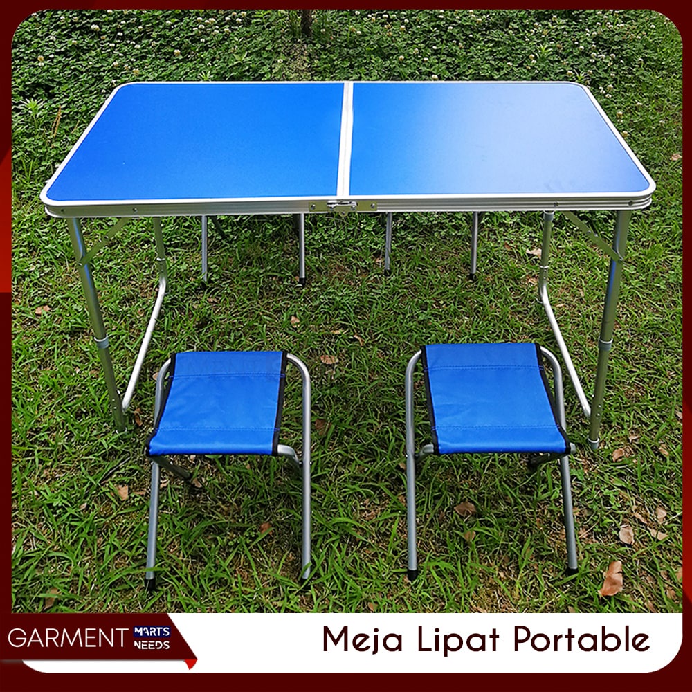 Jual Meja Lipat Portable Outdoor Lipet Koper Camping Table Anti Karat ...