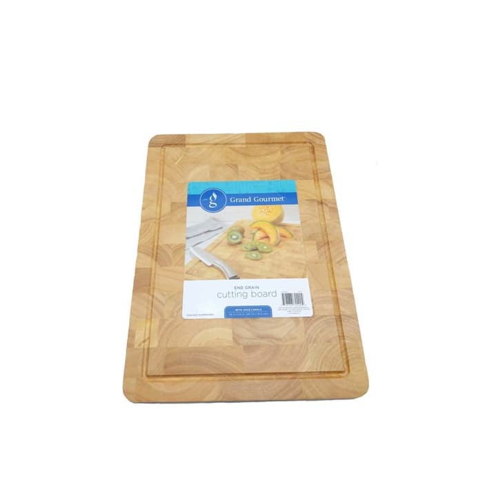Jual PAPAN POTONG END GRAIN WITH JUICE LINE 48 x 35.5 x 1.8 cm | Shopee ...