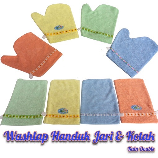 Jual Washlap Bayi Murah Jari dan Kotak Handuk Bayi Washmitt ...
