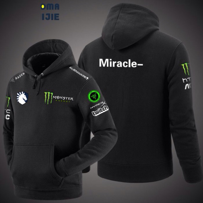 Jual HOODIE TEAM LIQUID MIRACLE JAKET SWEATER DOTA 2 | Shopee Indonesia