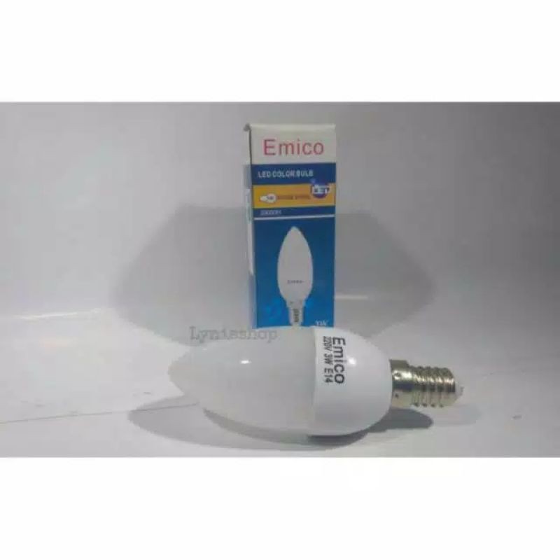 Jual Lampu Emico E14 3 Watt Jantung Led | Shopee Indonesia