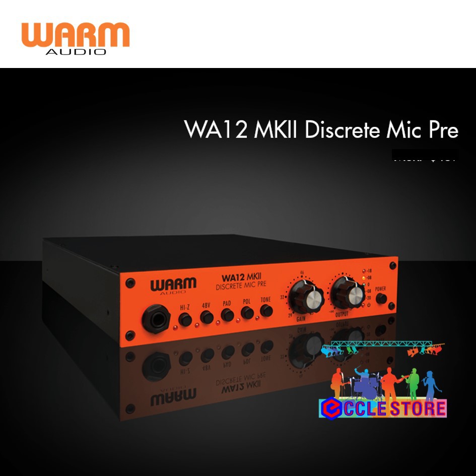 Jual WARM AUDIO WA-12 MKII - WA12 MKII Discrete High Voltage Dual ...