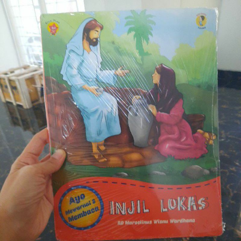 Jual ayo mewarnai dan membaca Injil Lukas | Shopee Indonesia
