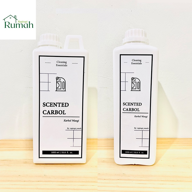 Jual Cleaning Organizer - Botol Isi Ulang Refill Putih White Aesthetic ...