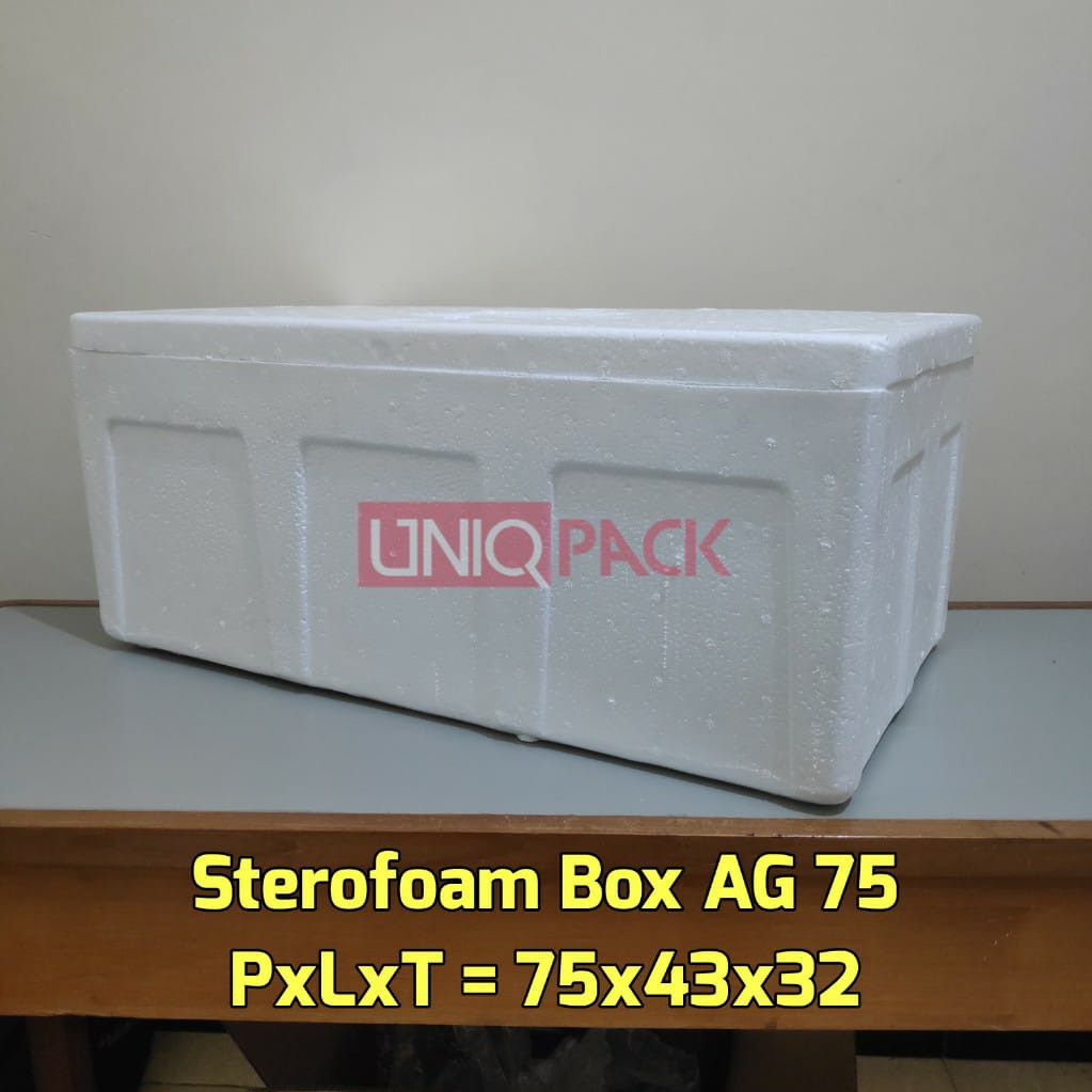 Jual Styrofoam Box AG 75 Kg 75x43x32 Cm - 1 pcs | Shopee Indonesia