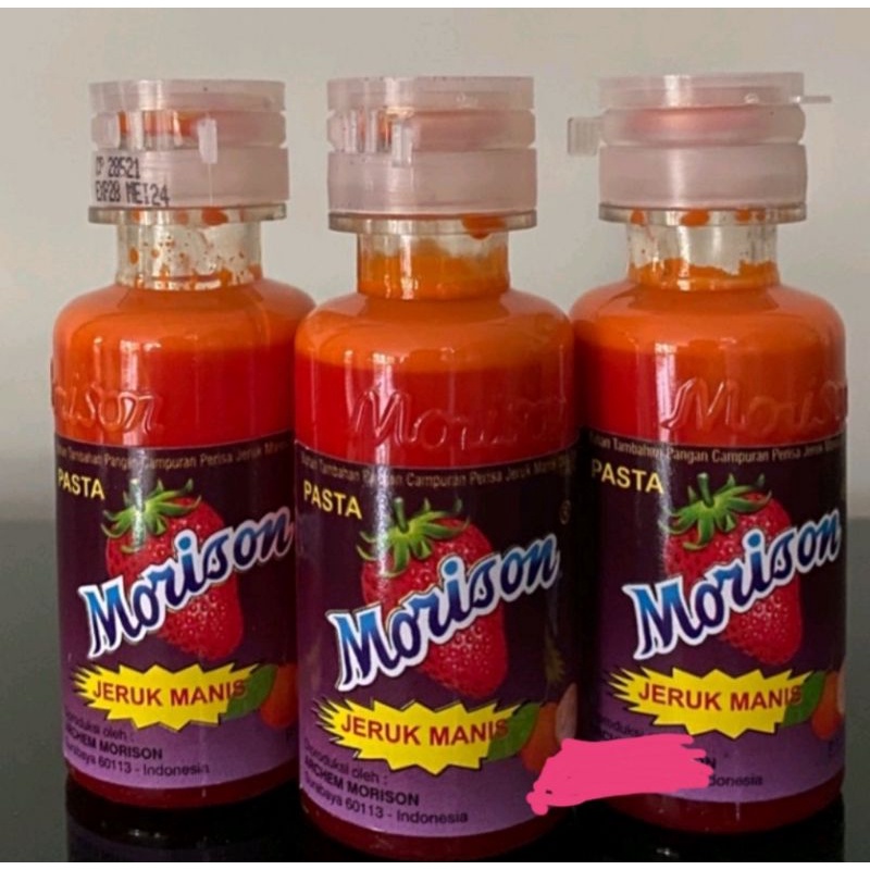 Jual Perisa / Pasta MORISON 50ml - Ada 23 rasa MORISON PastA | Shopee ...