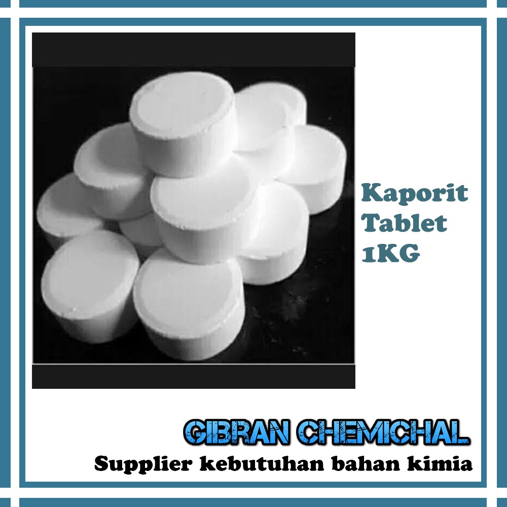 Jual KAPORIT TABLET / KLORIN TABLET 90% BESAR ISI 5 PCS 1 kg | Shopee ...