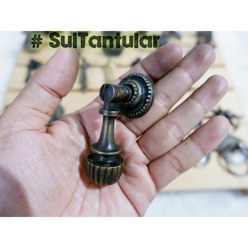 Jual Knop laci kuningan antik knob pintu lemari | Shopee Indonesia