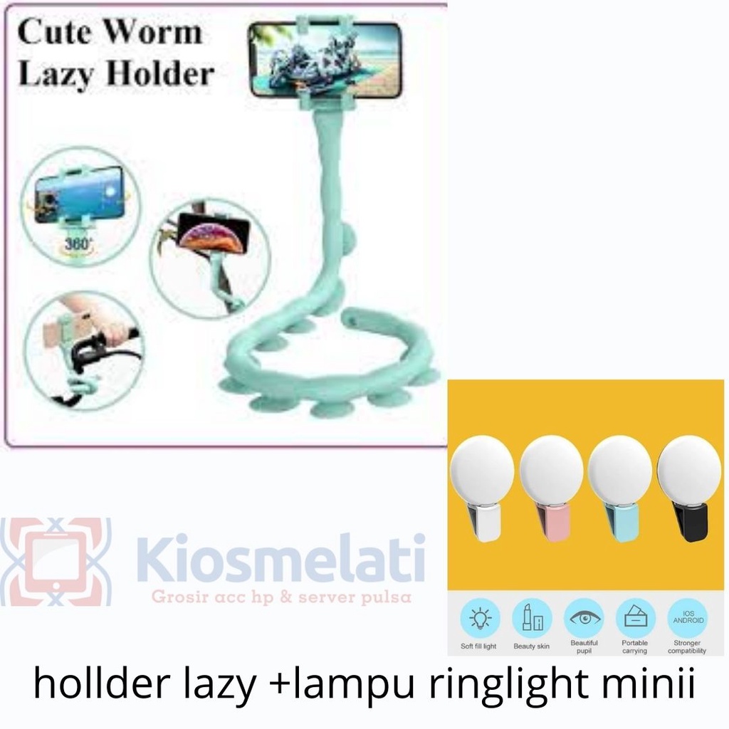 Jual Lazypod Gurita Cute Worm Lazy Holder Guritapod Lazy pod bentuk ...