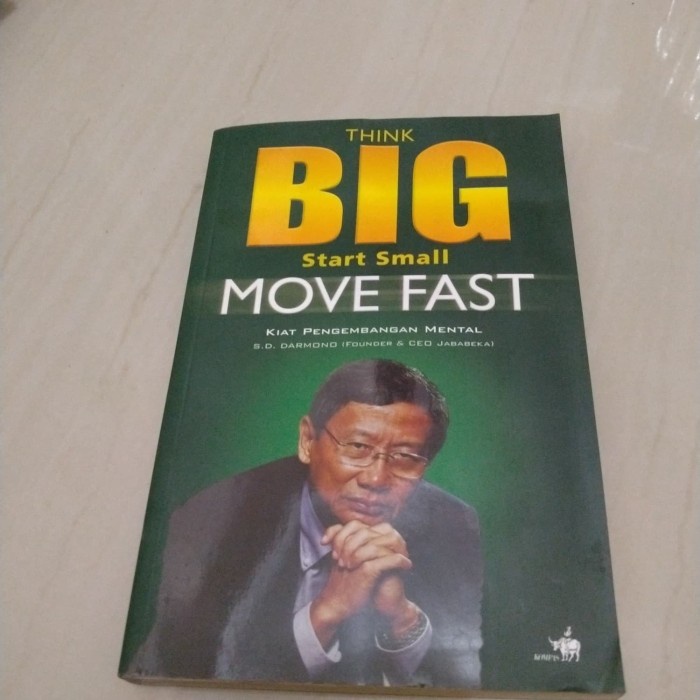 Jual Think Big smart small Move Fast | Shopee Indonesia