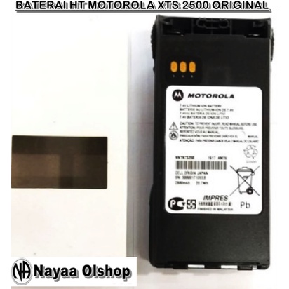 Jual BATERAI HT MOTOROLA XTS 2500 ORIGINAL BATRE HT MOTOROLA XTS2500 ...