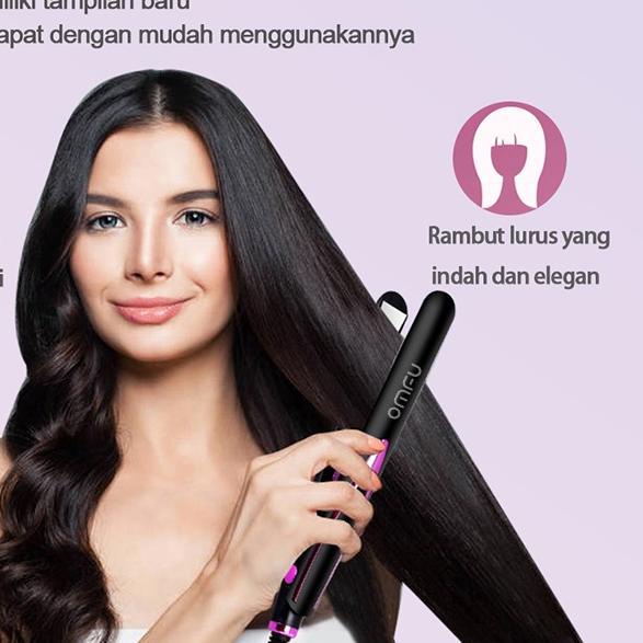 Jual Omfu Catokan rambut lurus dan rambut keriting dua-dalam-satu ...