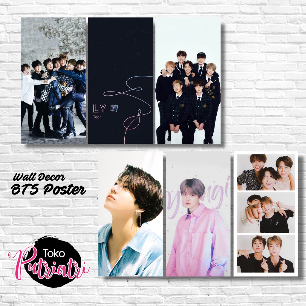 Jual PAJANGAN RUMAH DEKORASI RUMAH POSTER KAYU PAJANGAN DINDING KAMAR TEMA BTS | BTS 1 | Shopee ...
