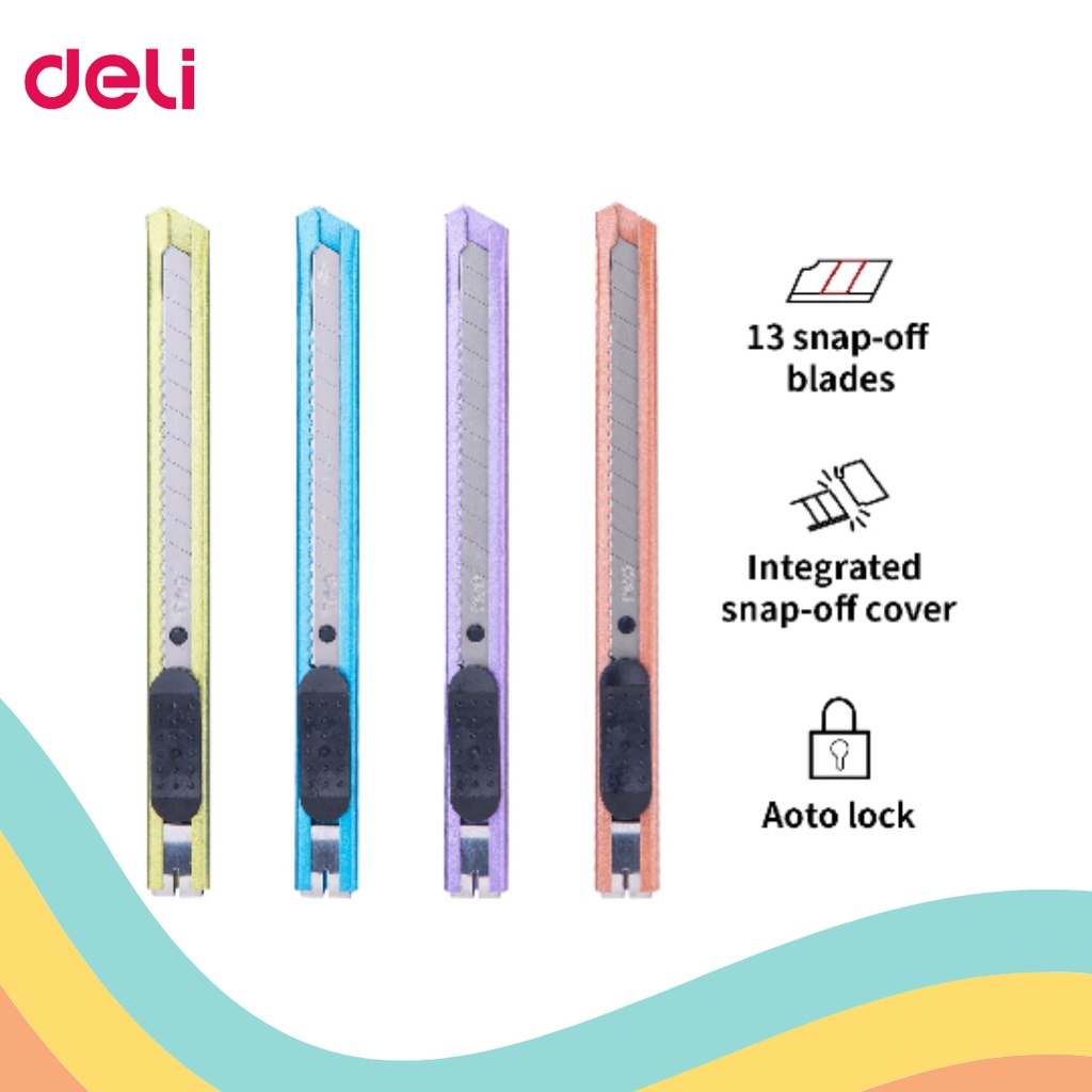 Jual CUTTER DELI E-2066 (1 PCS) | Shopee Indonesia
