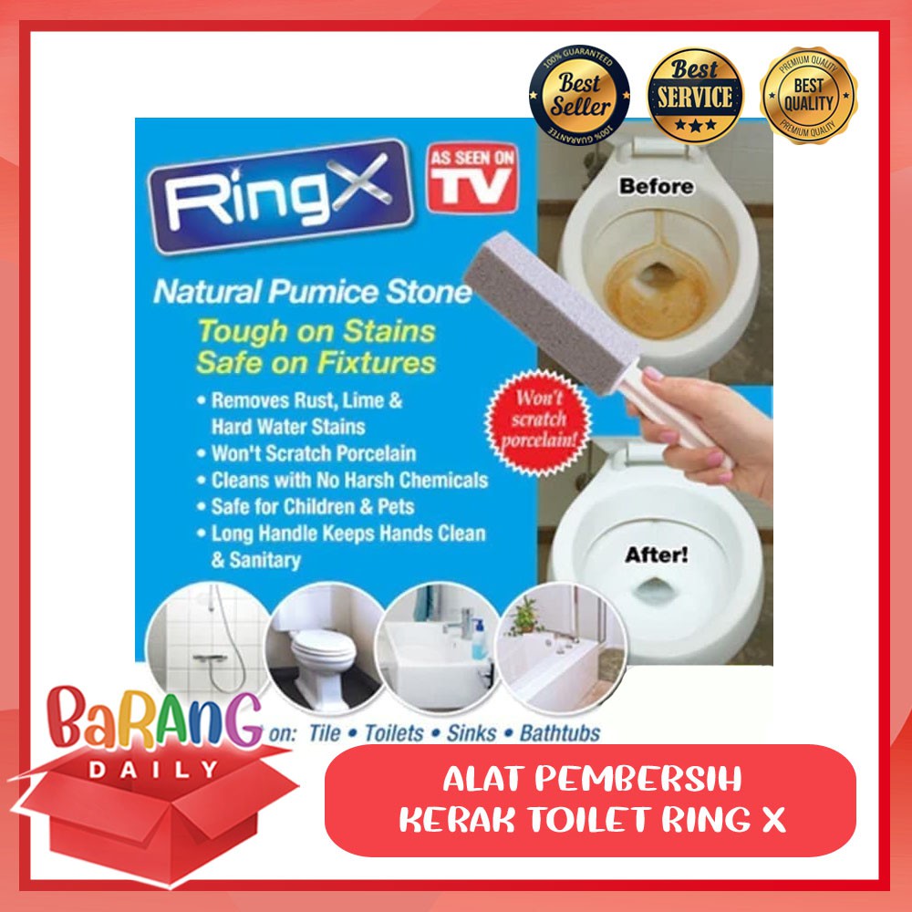 Jual Alat Pembersih KERAK PLAK WC TOILET SIKAT CLOSET KERAMIK RING X ...