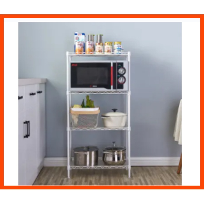 Jual Krisbow Rak Besi 4 Tingkat - Putih HOUSEHOLD WIRE SHELVING ...