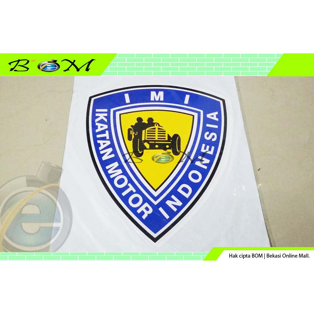 Jual sticker stiker motor mobil logo komunitas imi ikatan motor ...