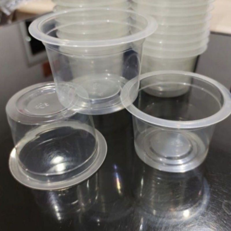 Jual Cup ager 65ml satu slop isi 50biji + tutup | Shopee Indonesia