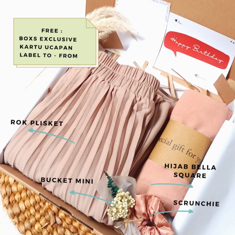 Jual GIFT BOXS, HAMPERS BOX ROK PLISKET / KADO ULANG TAHUN/ KADO SEMPRO ...