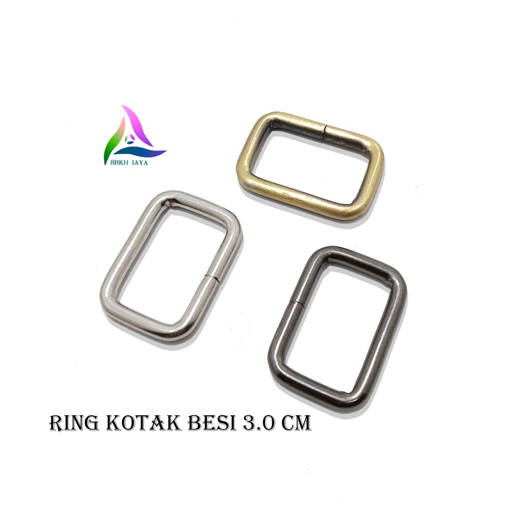 Jual RING KOTAK TAS BESI UKURAN 3.0 CM TEBAL PREMIUM | Shopee Indonesia