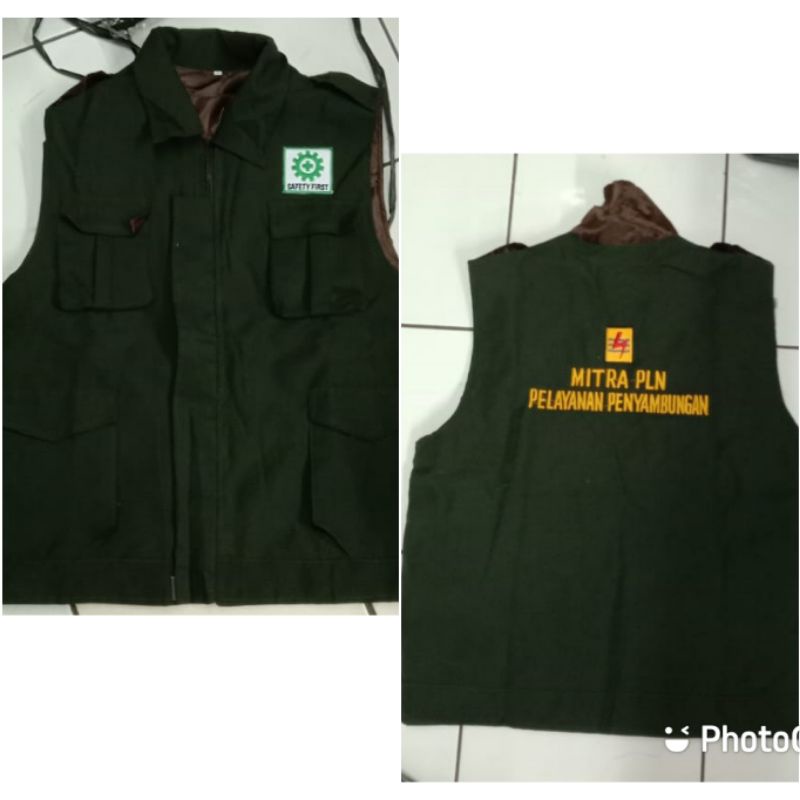 Jual rompi pln #rompi safety#rompi mitra pln | Shopee Indonesia