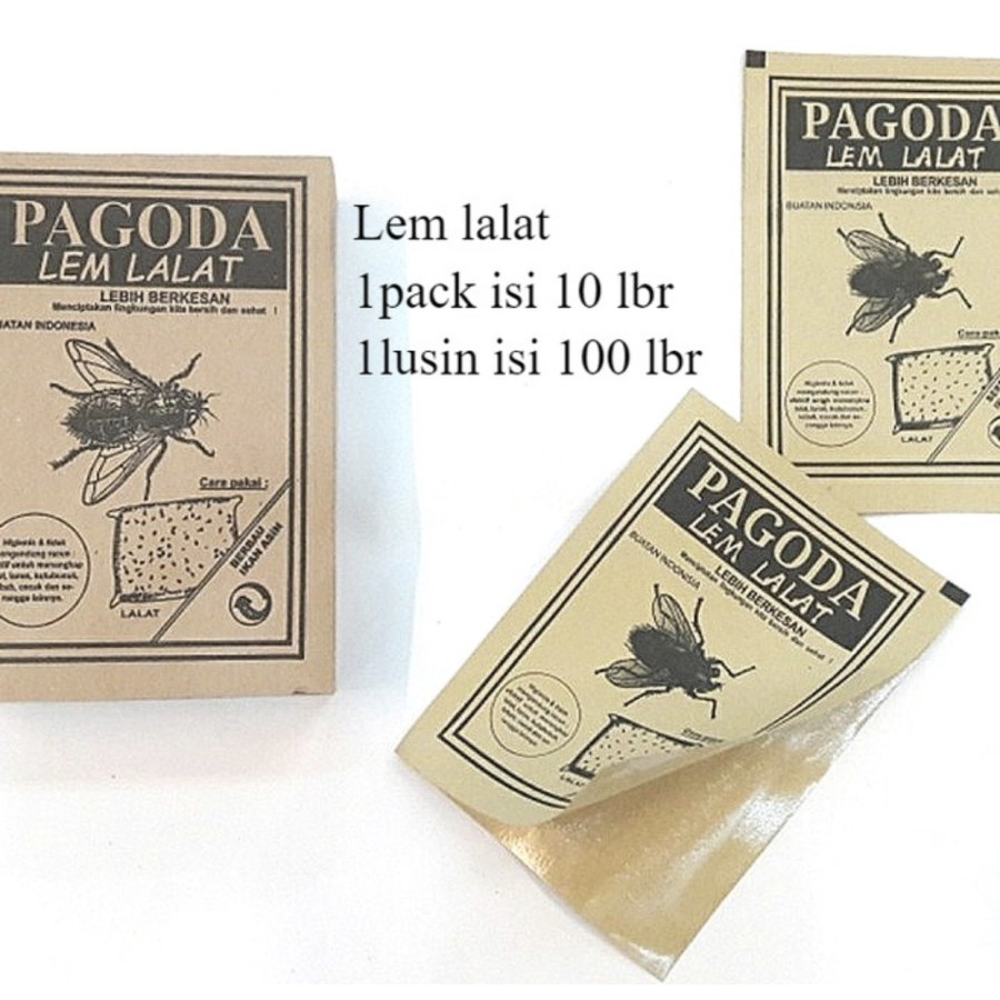 Jual Lem Lalat Cicak untuk Rumah Walet dan Rumah Tangga / lem lalat ...