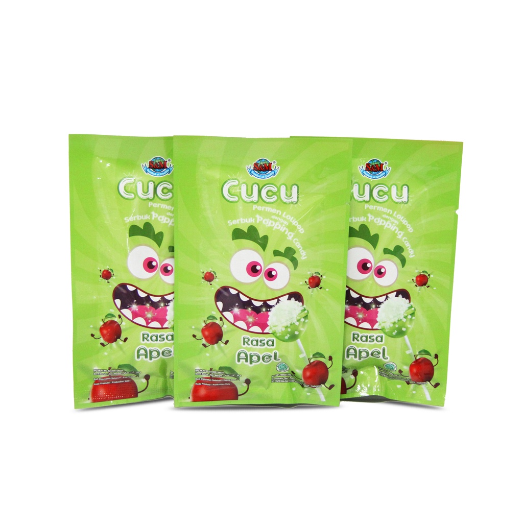 Jual Cucu Popping Rasa Apel (1 PCS) | Shopee Indonesia
