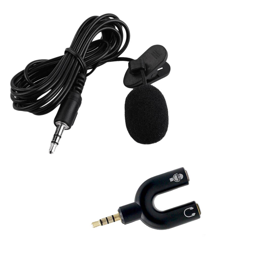 Jual Mini Microphone Mikrofon Clip On Mic Kabel Hp Jepit Saramonic U ...