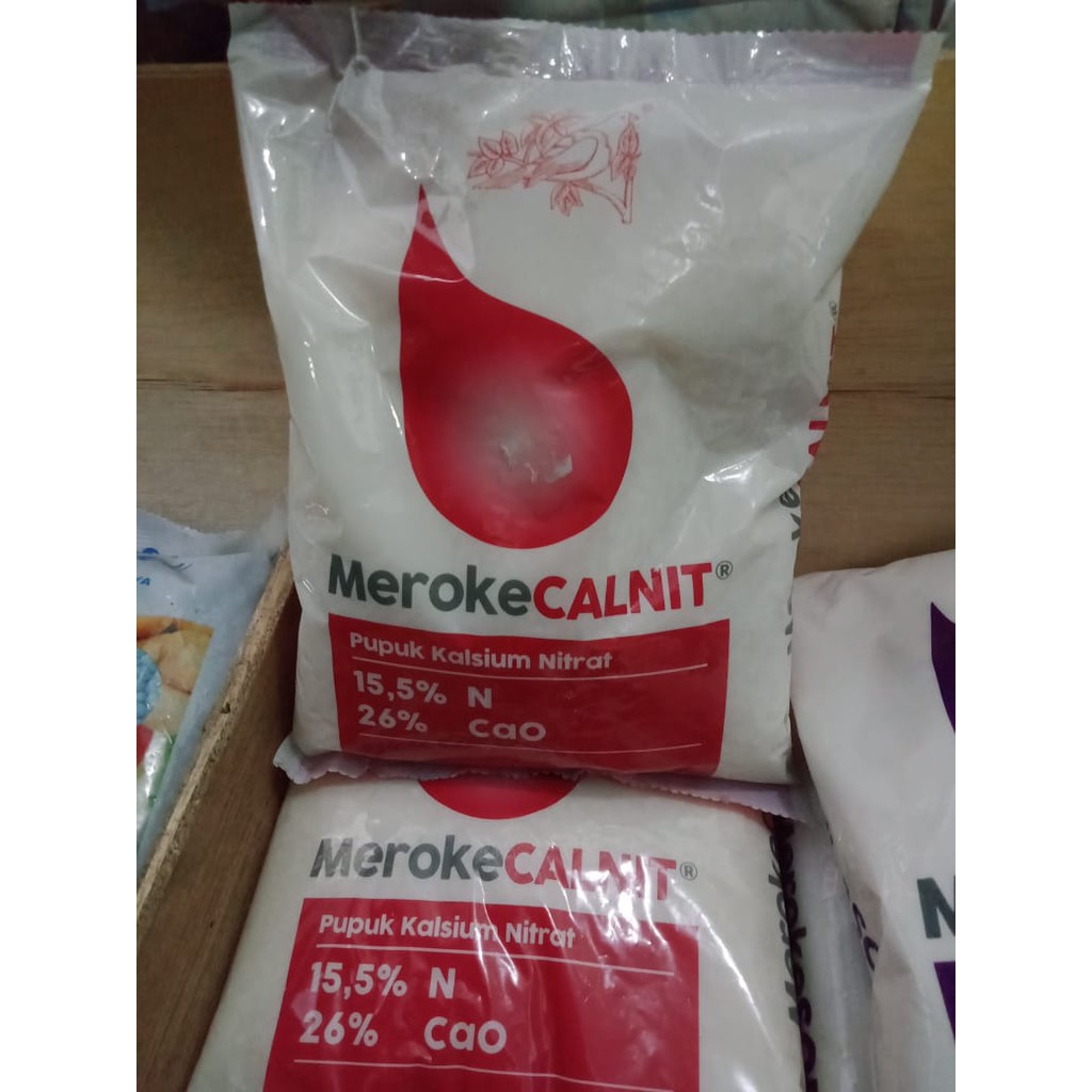 Jual Meroke CALNIT 1 kg Pupuk Kalsium Nitrat Calcinit Hidroponik ...