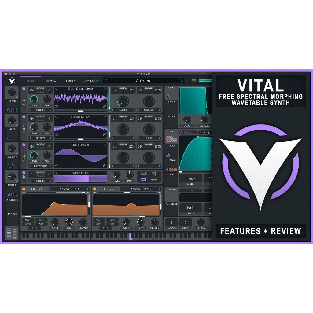 Jual Plugin Vital Plus v1 - vst filter responses, waveforms, smooth ...
